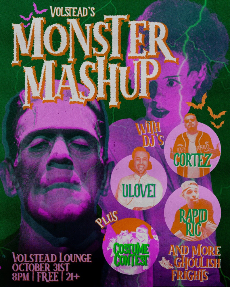 Monster Mashup with Cortez, Rapid Ric, and ulovei in Austin at
