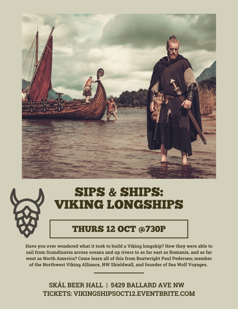 Sips & Ships: Viking Longships in Seattle at Skål Beer Hall