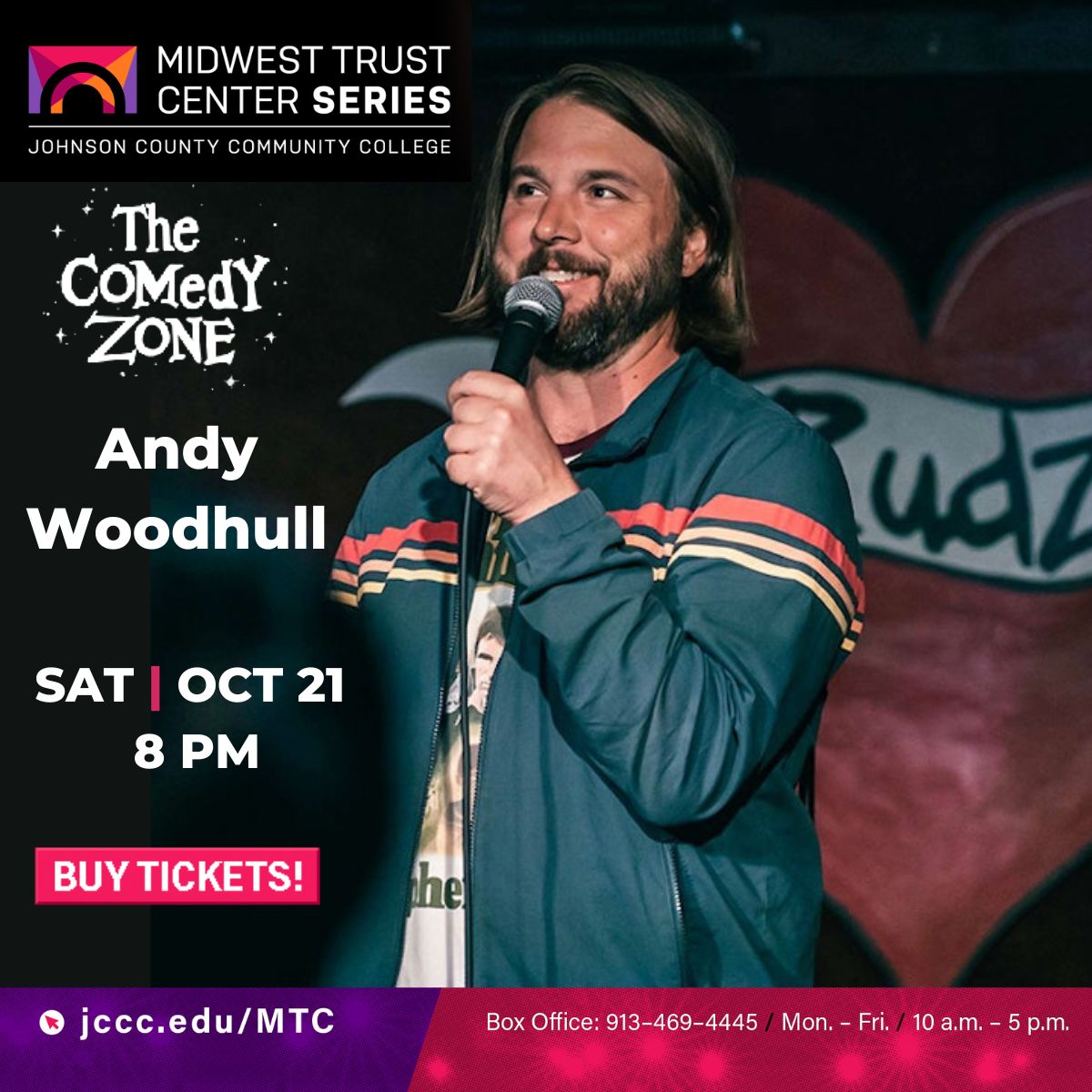 The Comedy Zone Presents Andy Woodhull in Overland Park at
