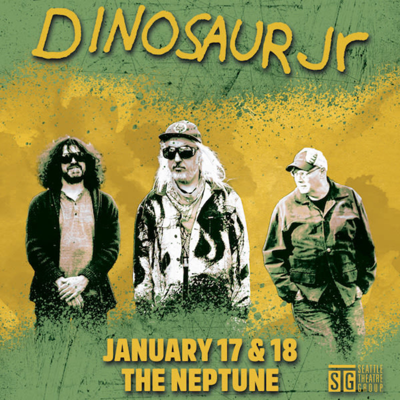 Dinosaur Jr. in Seattle at Neptune Theatre