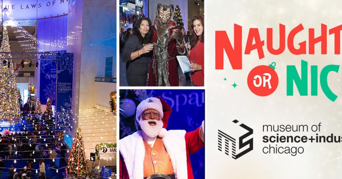 Naughty or Nice in Chicago at Griffin Museum of Science and