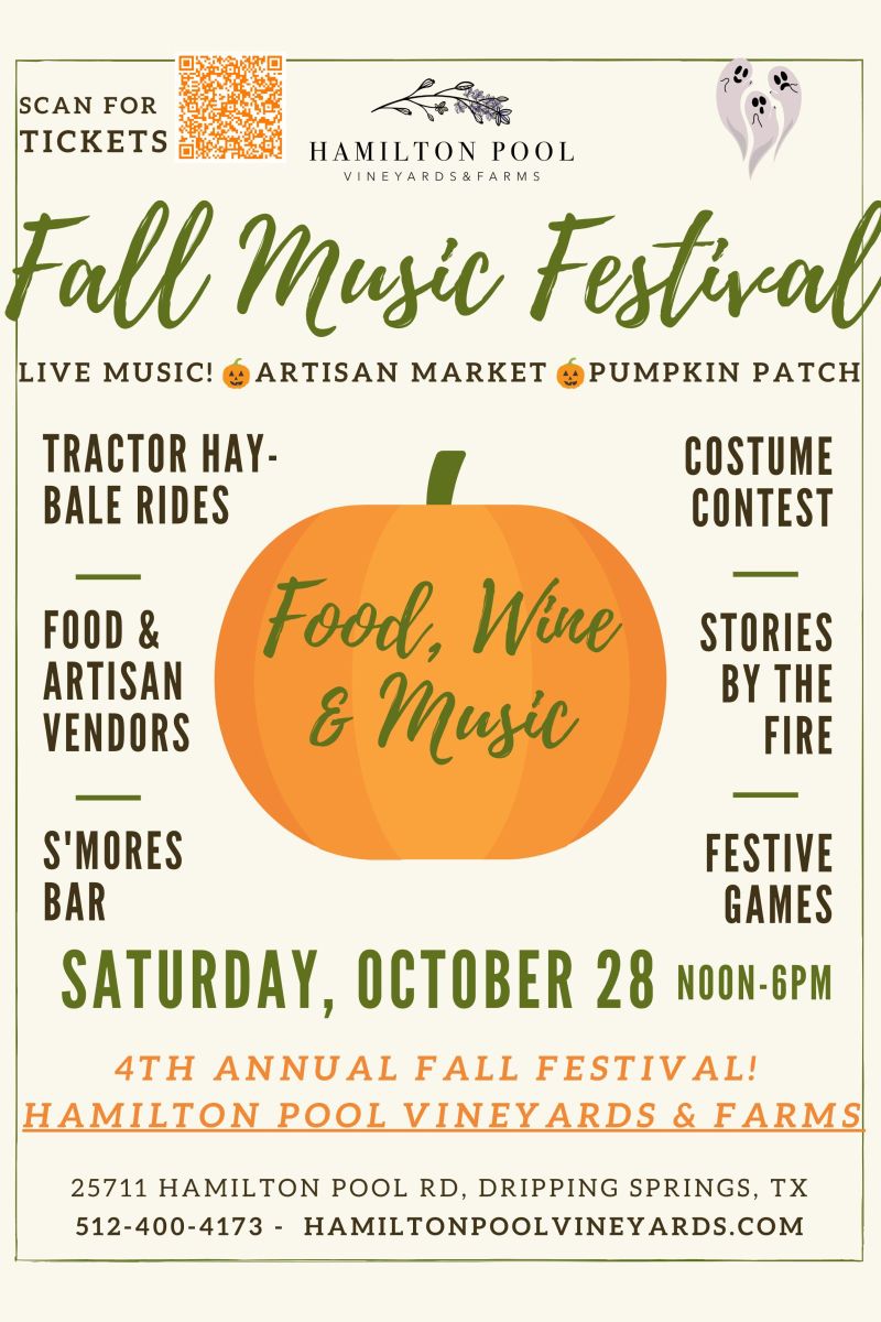 2023 4th Annual Fall Music Festival in Dripping Springs at