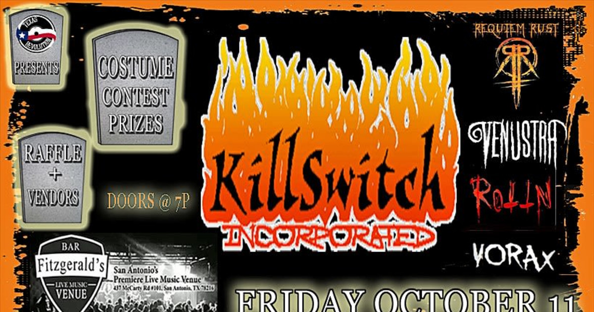 Return of Killswitch Inc, Requiem Rust, Venustra, Rottn & Vorax