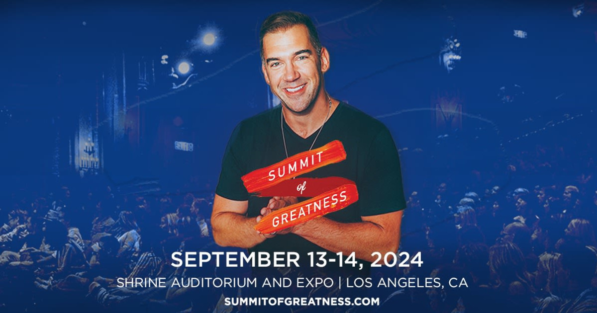 Summit of Greatness 2024 in Los Angeles at Shrine Auditorium