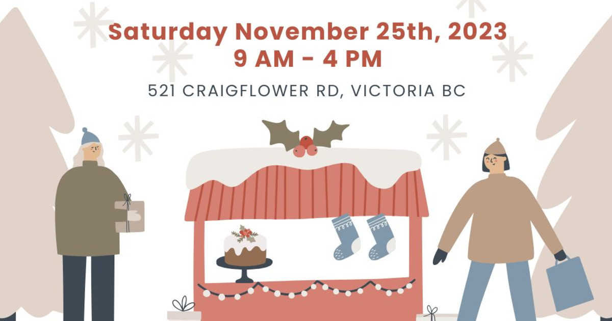 Christmas Market in Victoria at Vic West Community Center