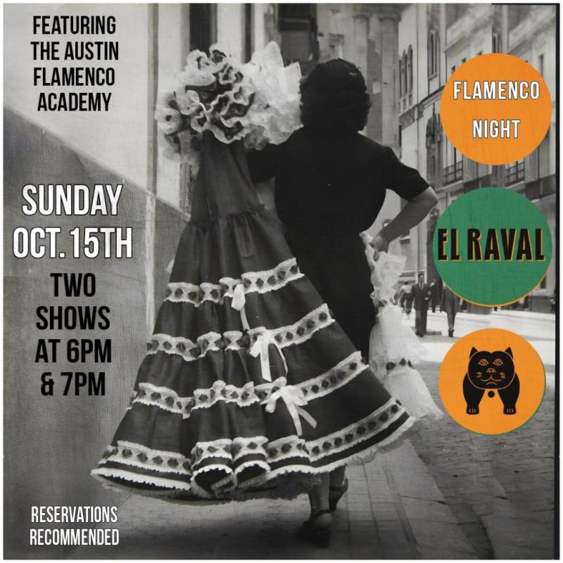 El Raval hosts Flamenco Night in Austin at El Raval Tapas Bar