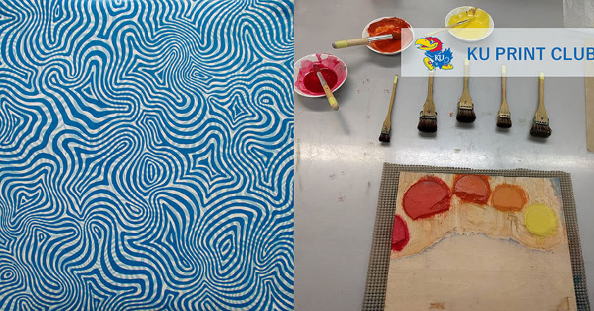 PRINT WEEK | Live Printing! Mokuhanga with the KU Print Club in
