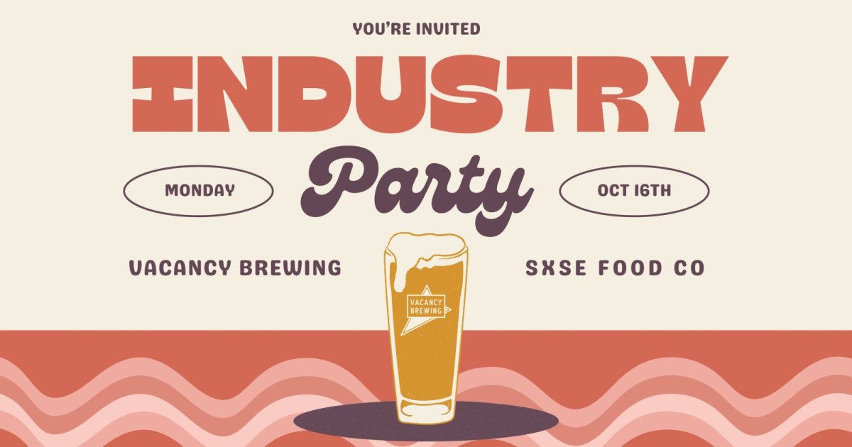 Service Industry Party at Vacancy Brewing in Austin at Vacancy