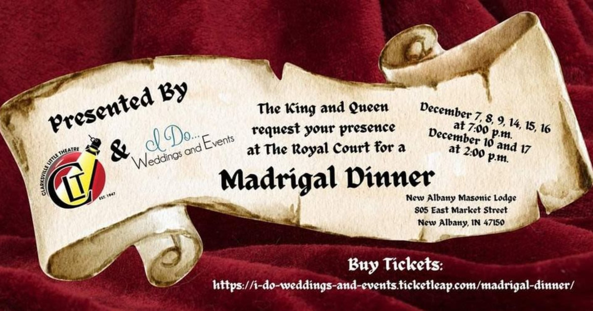 3rd Annual Madrigal Dinner in Louisville at Louisville Mega