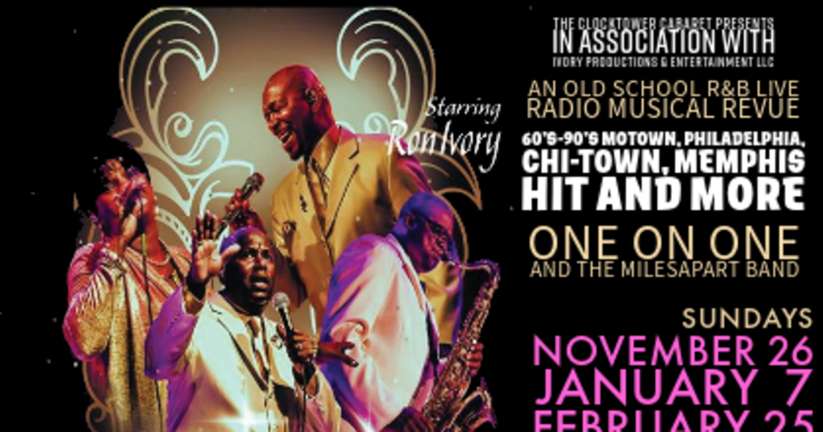 An Old School R&B Live Radio Musical Revue in Denver at The