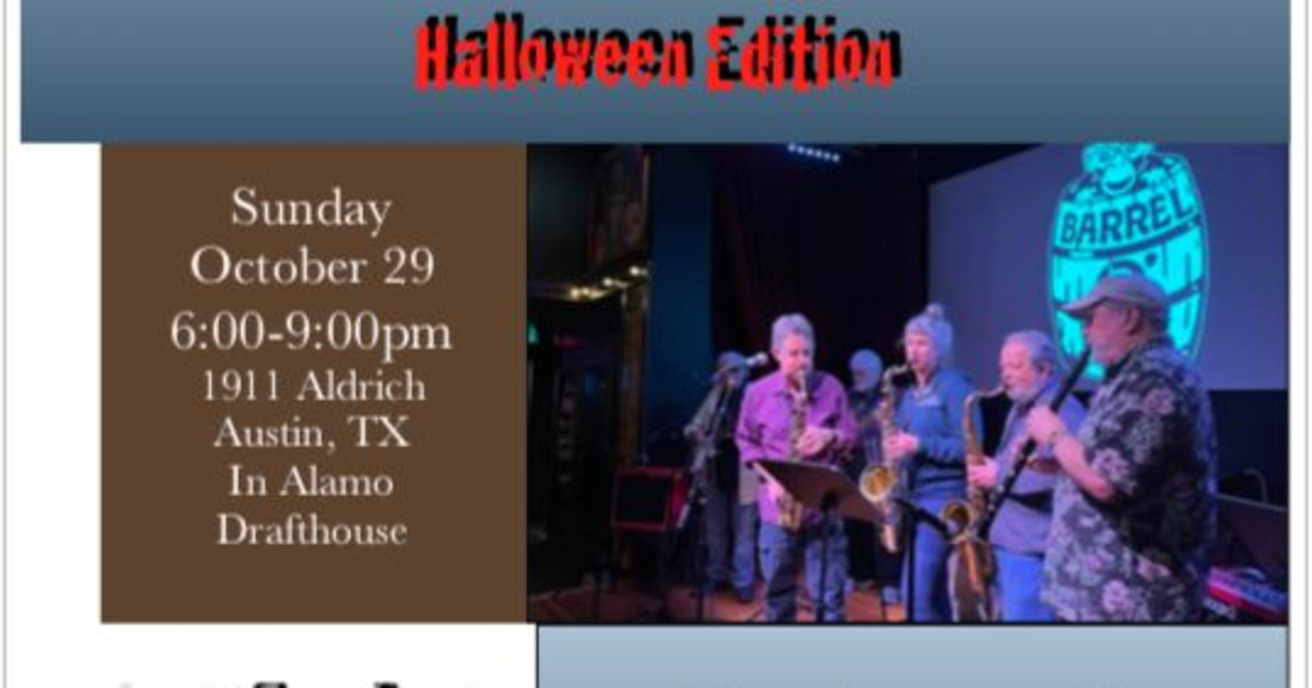 October Community Jazz Jam in Austin at Barrel O'Fun