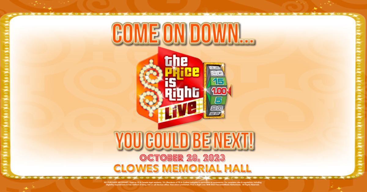 The Price Is Right Live in Indianapolis at Clowes Memorial Hall