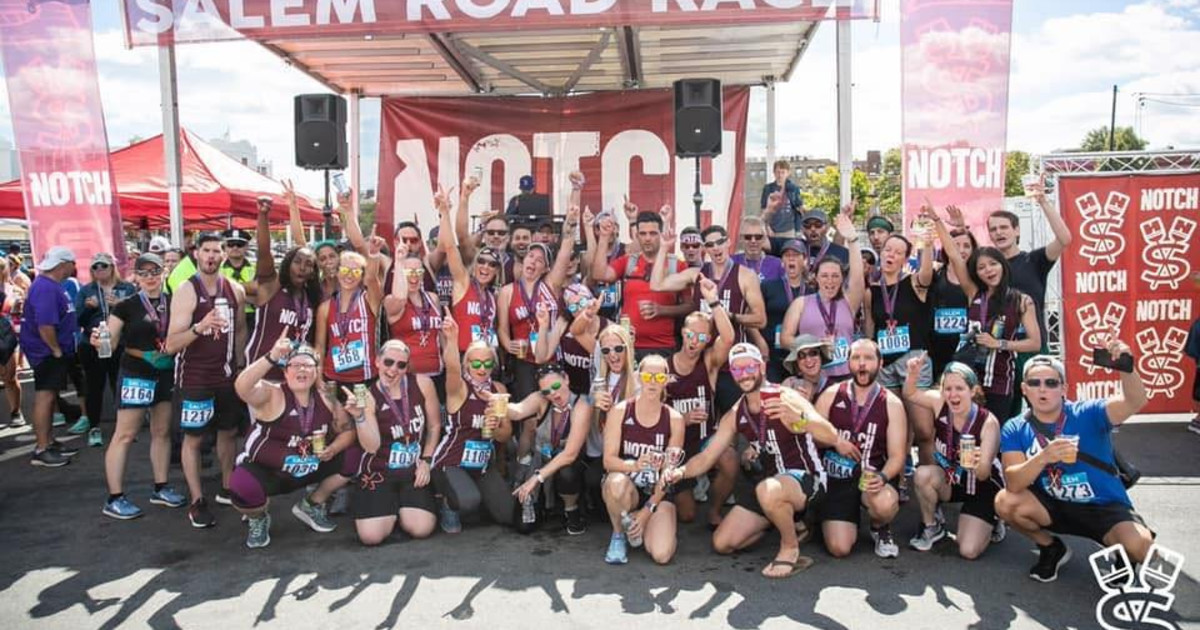 Meters for Liters: Notch Run Club in Salem at Notch Brewing