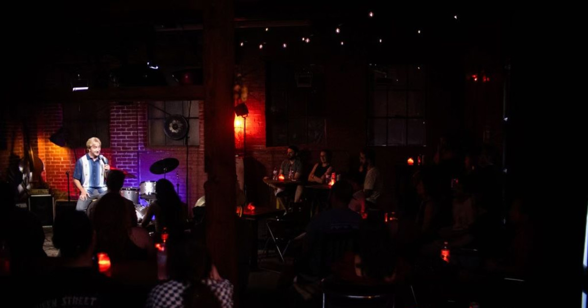 A Night of Comedy in Austin at Monks Jazz Club