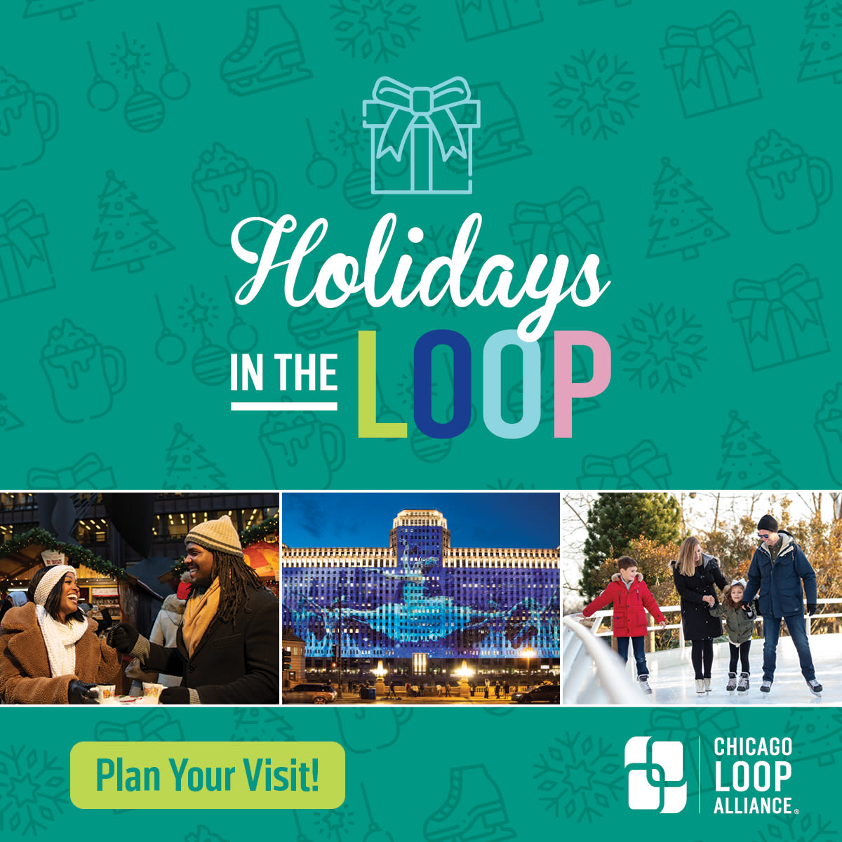 Holidays in the Loop in Chicago at The Loop