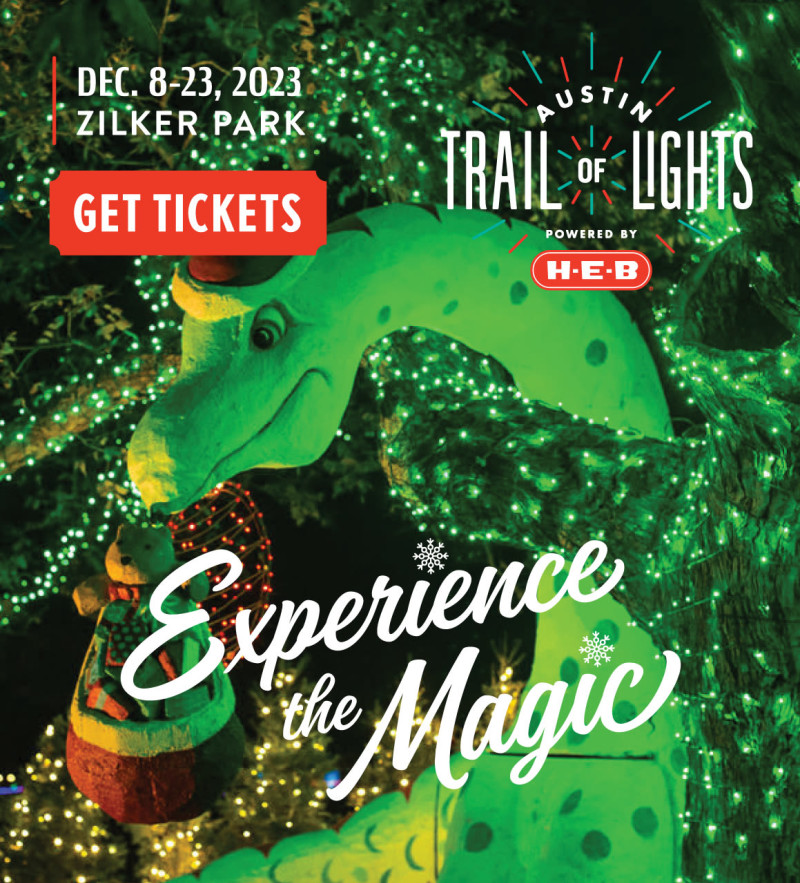 Austin Trail of Lights in Austin at Zilker Park