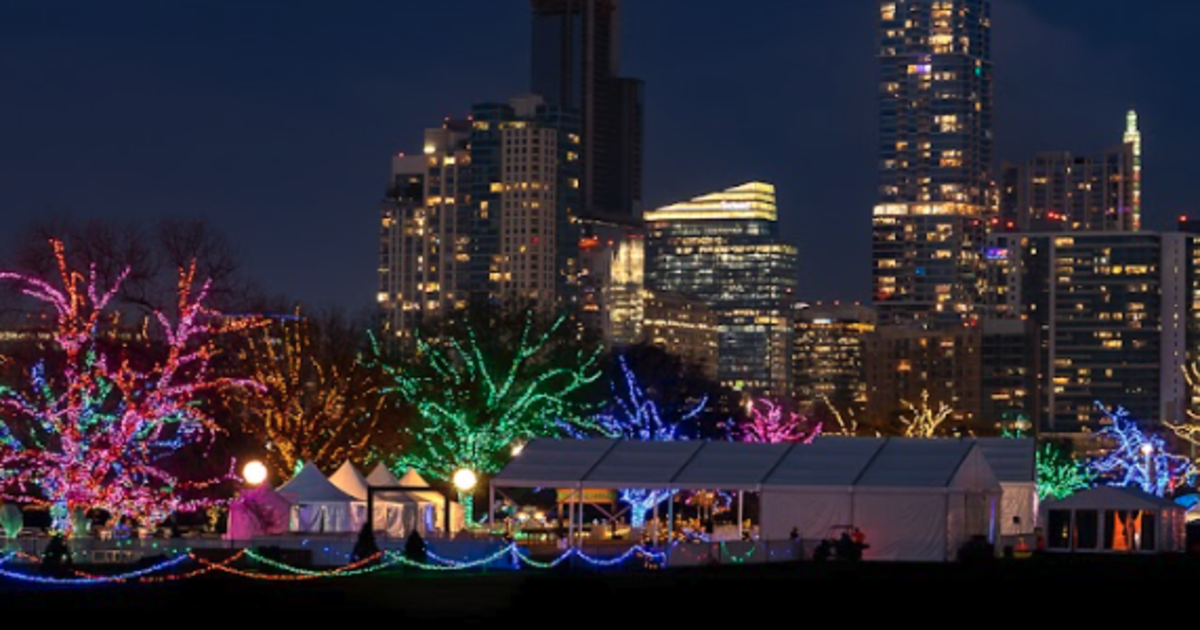 Austin Trail of Lights in Austin at Zilker Park