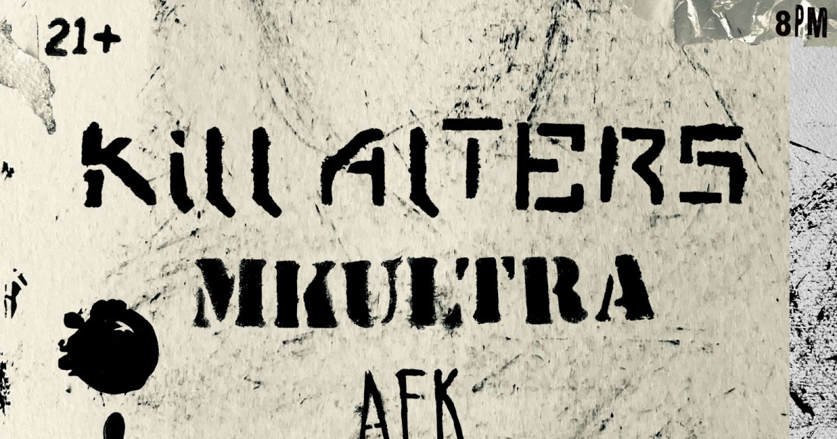 Kill Alters, MK Ultra, AFK, Zacarama, RX Cowboy in NYC at