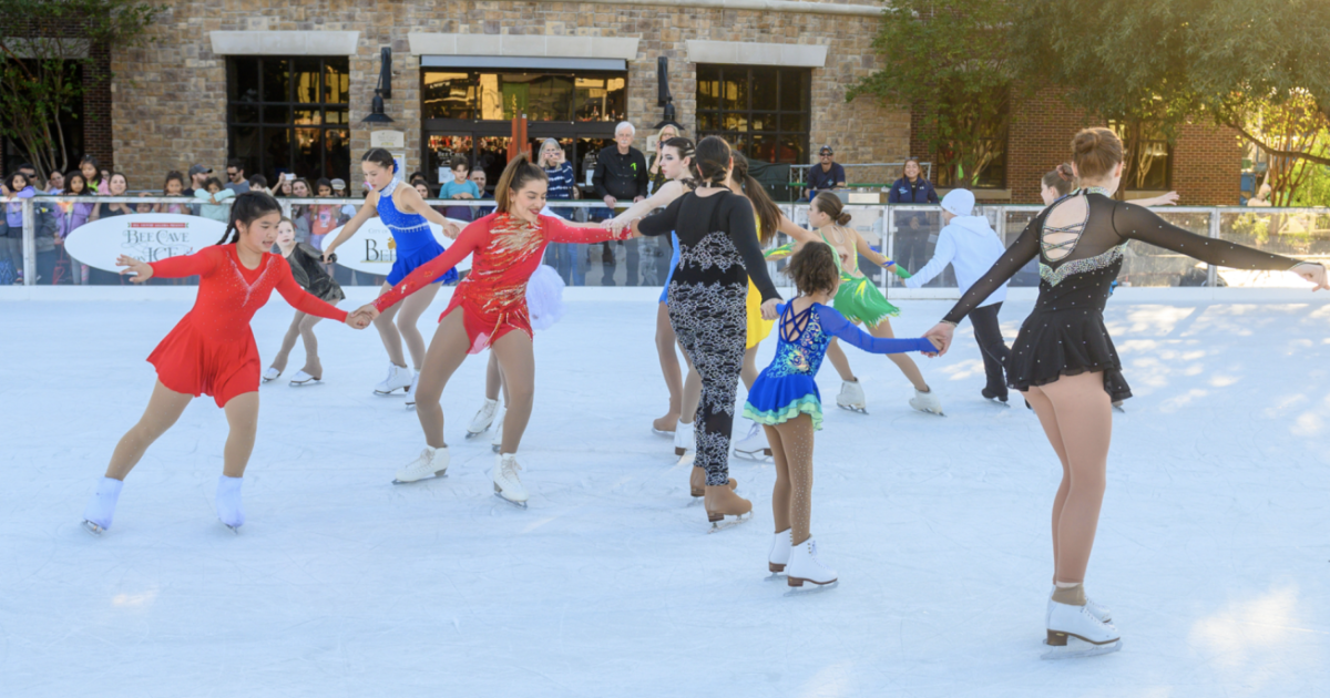Bee Cave on Ice in Austin at Hill Country Galleria