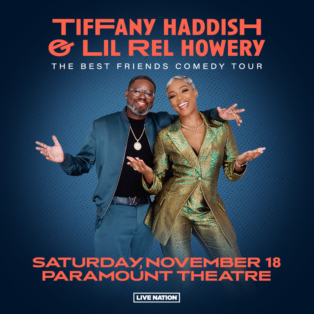 Tiffany Haddish & Lil Rel Howery in Oakland at Paramount Theatre