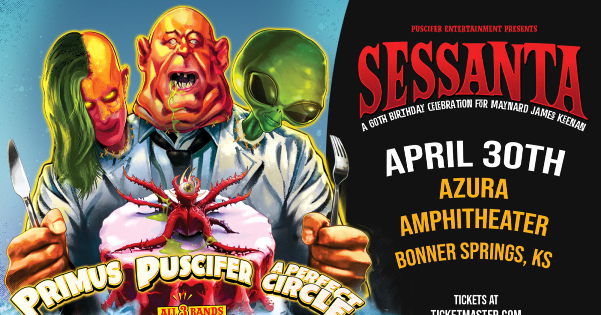 SESSANTA: Primus, Puscifer, A Perfect Circle in Bonner Springs