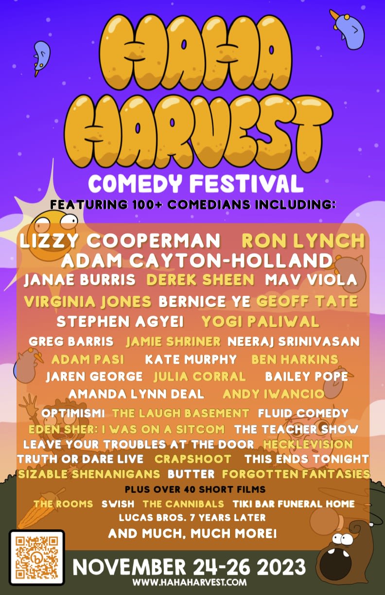 HA HA HARVEST COMEDY FESTIVAL in Portland at Multiple Venues
