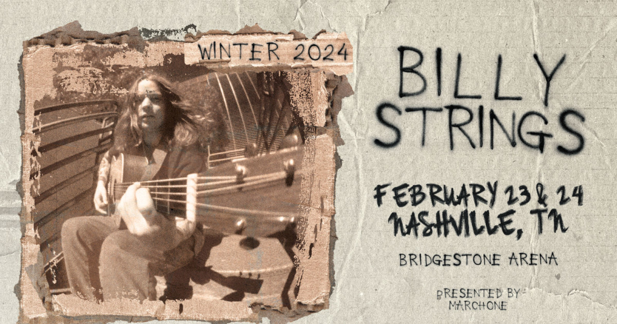 Billy Strings - Sold Out! in Nashville at Bridgestone Arena