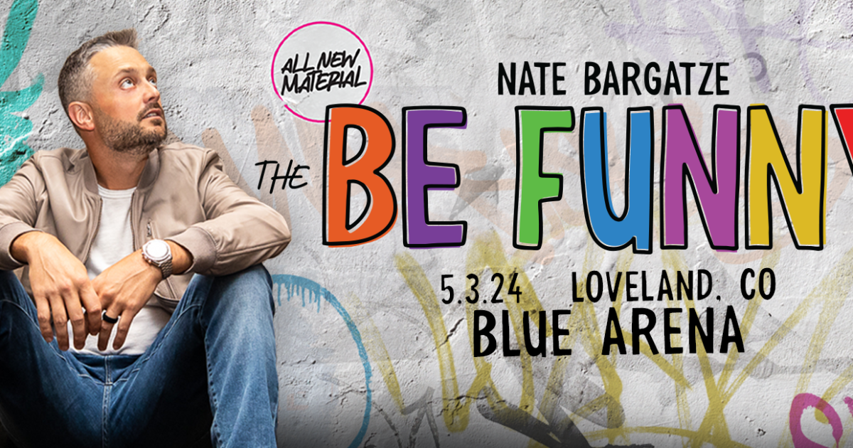 Nate Bargatze - The Be Funny Tour in Loveland at Blue Arena