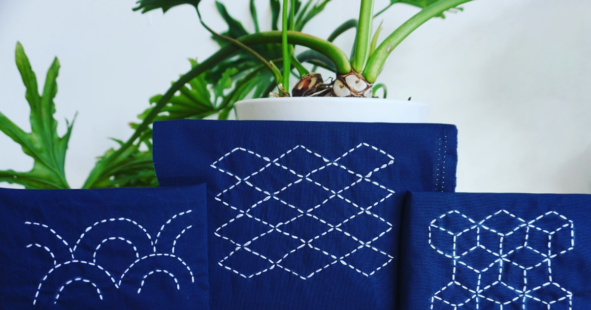 Sashiko Mending: Learn Japanese Embroidery for Decoration
