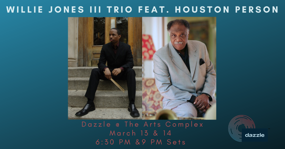 Willie Jones III trio featuring Houston Person in Denver at