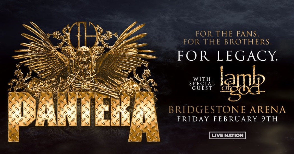 PANTERA: For The Fans. For The Brothers. For Legacy. with special