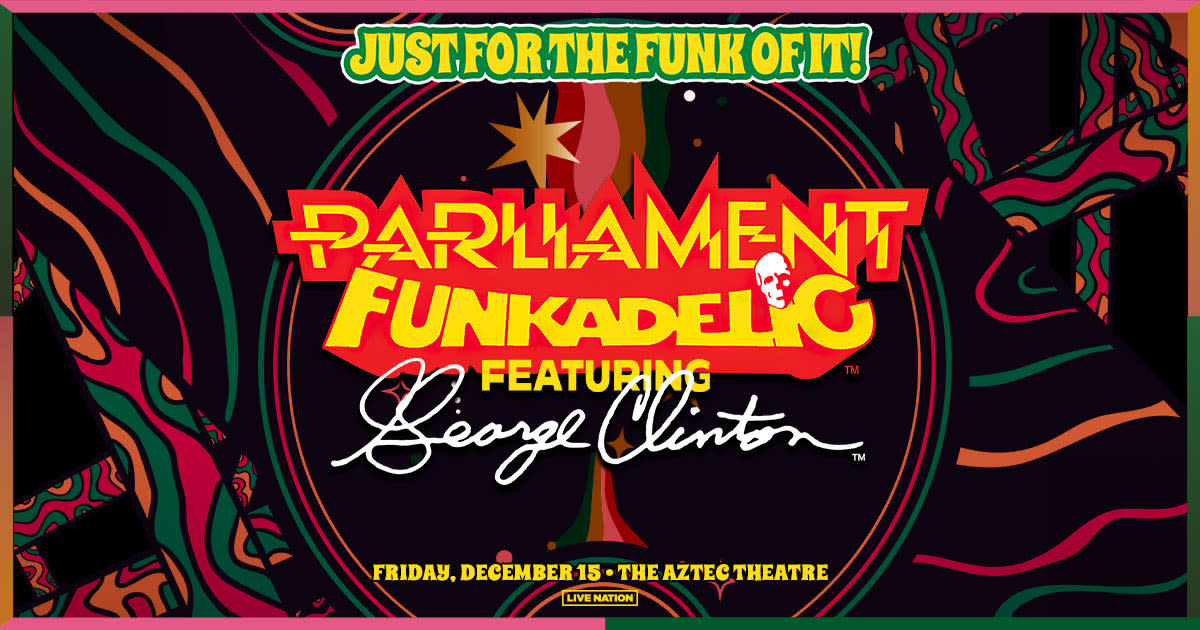 Parliament Funkadelic, George Clinton in San Antonio at Aztec
