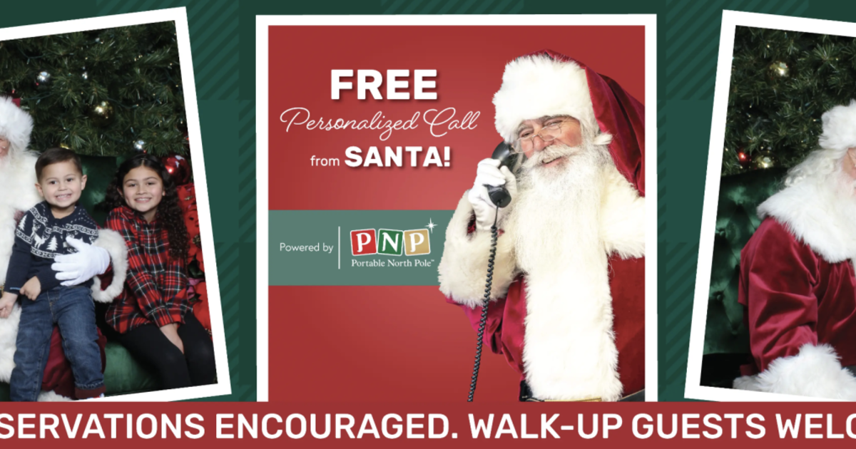 Santa at The Domain in Austin at The Domain