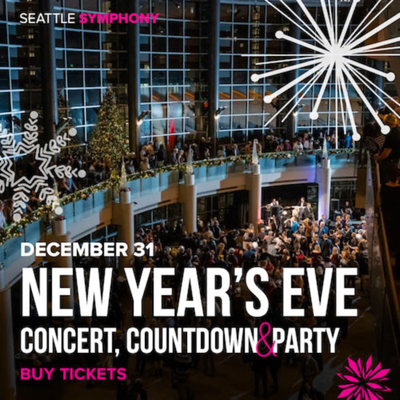 New Year's Eve Concert, Countdown & Party in Seattle at Benaroya