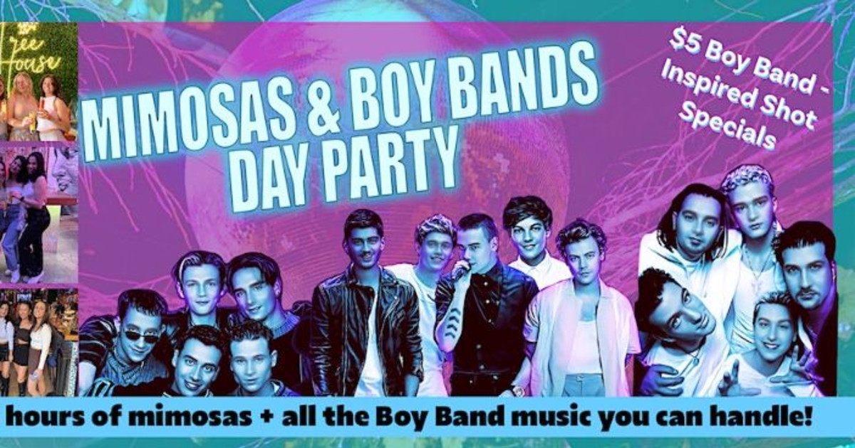 Mimosas & Boy Bands Day Party - Includes 3 Hours of Mimosas! in