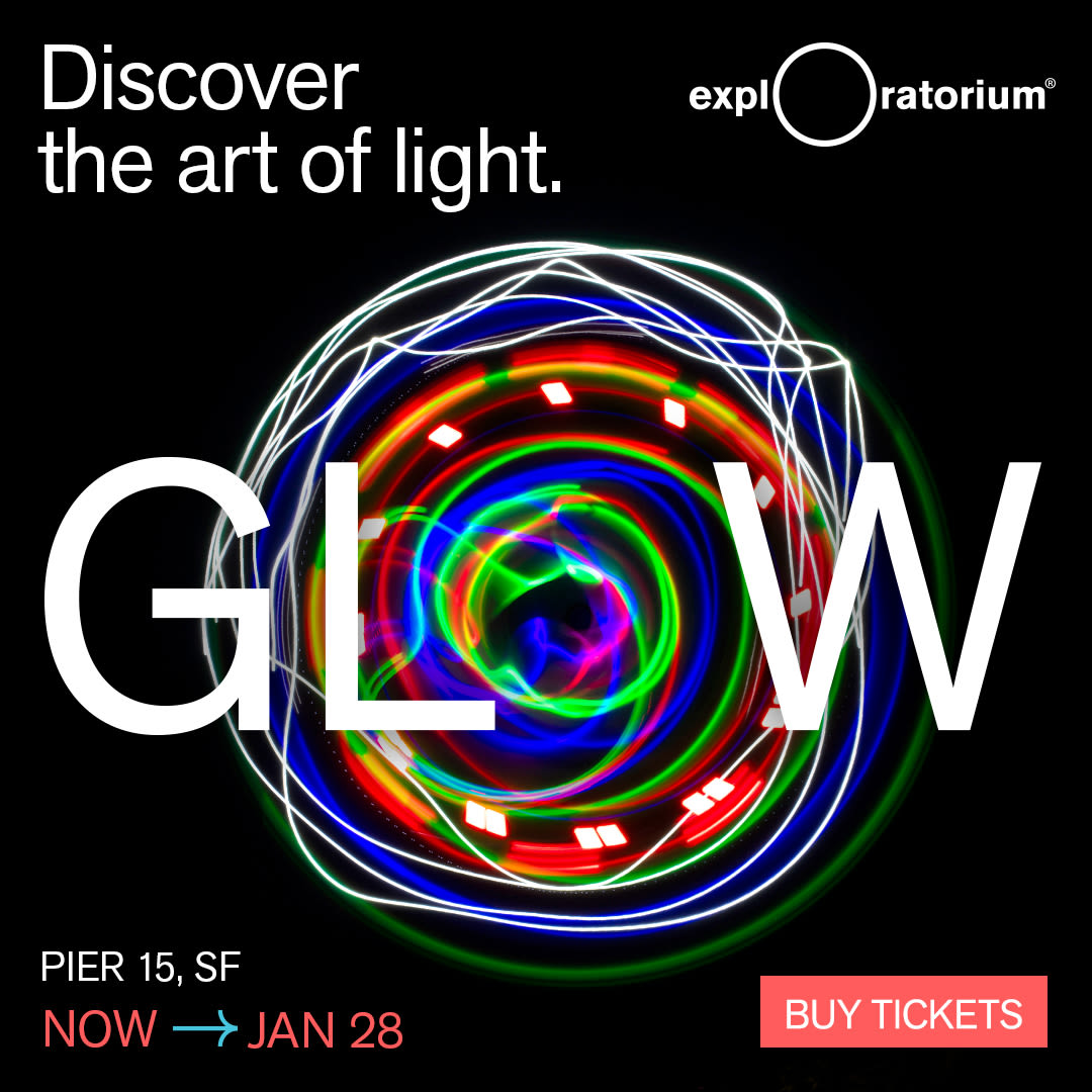 Glow: Discover the Art of Light in San Francisco at Exploratorium