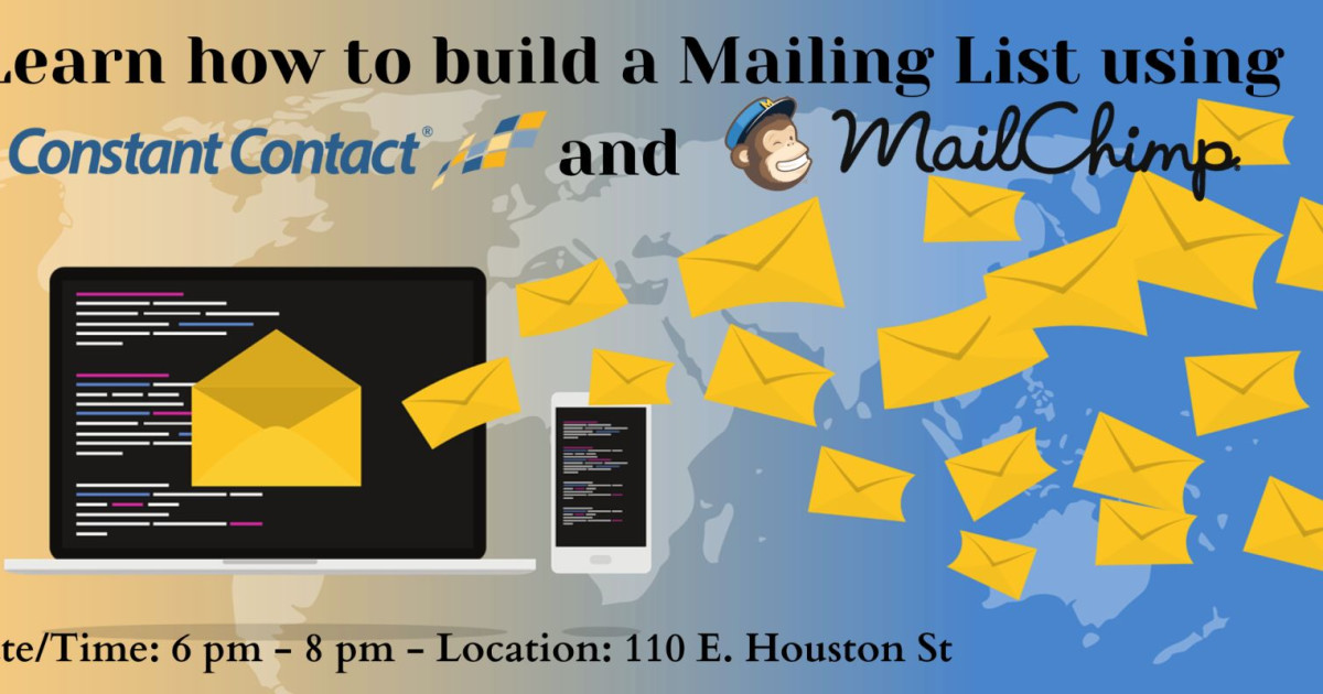 Learn how to build a Mailing List using Mailchimp and Constant