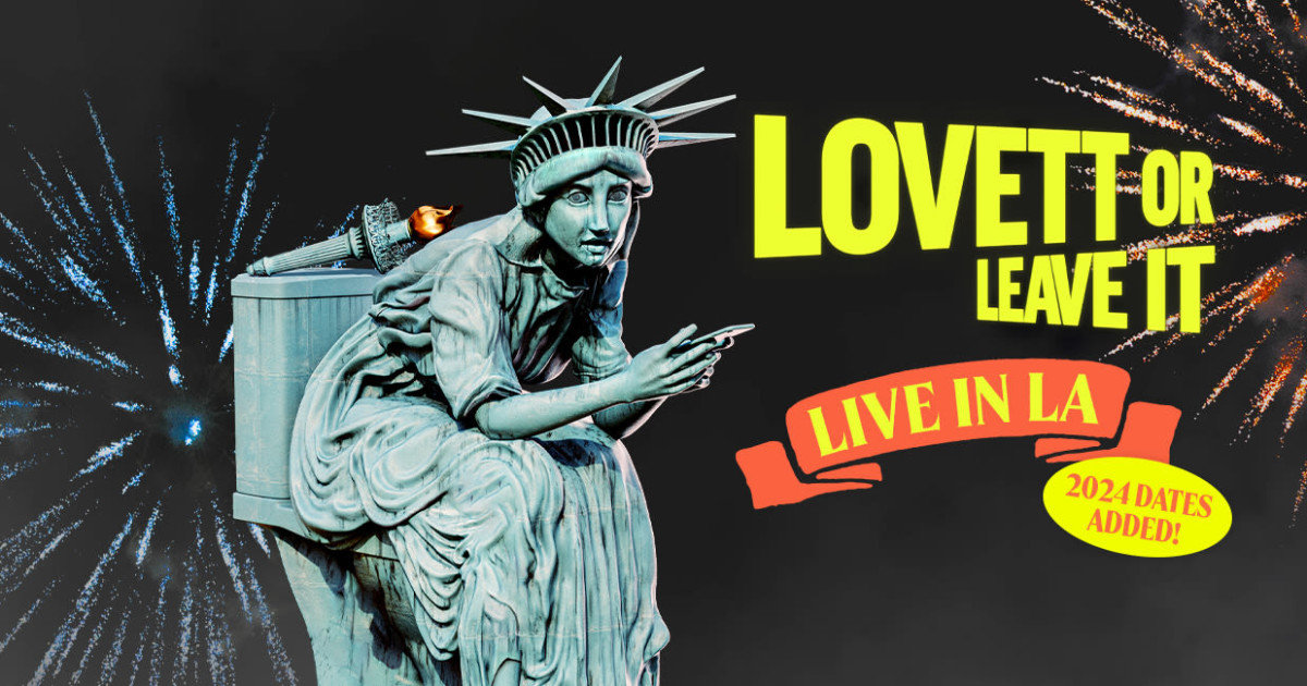 Lovett Or Leave It: Live in LA in Los Angeles at Dynasty Typewriter