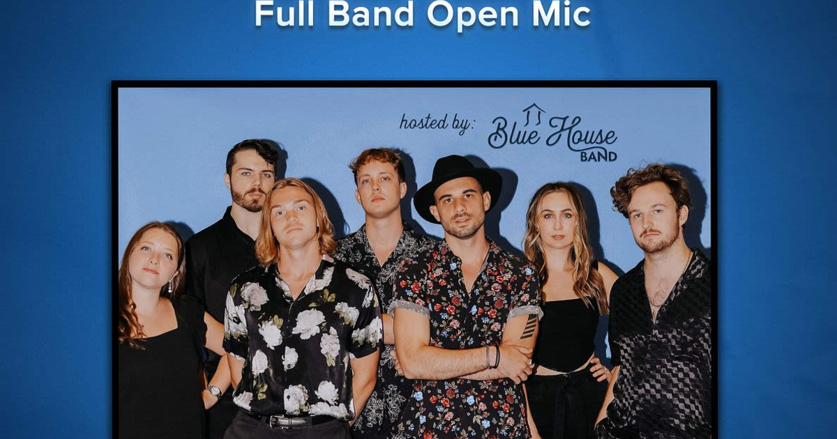 Blue House Artist Night - Full Band Open Mic, hosted by Blue House
