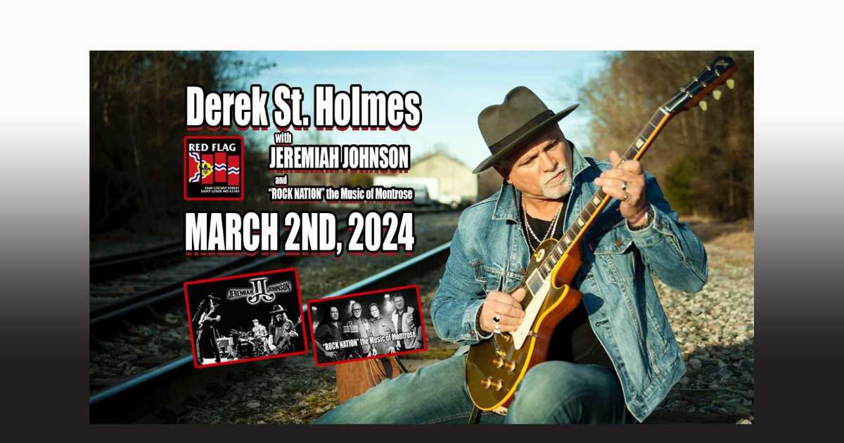 Derek St. Holmes with Jeremiah Johnson in St. Louis at Red Flag
