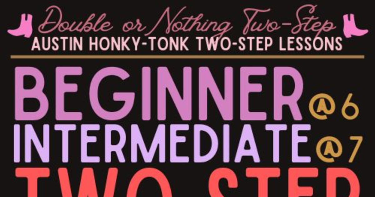 Beginner TWO STEP DANCE LESSONS w/ Music by Sentimental Family