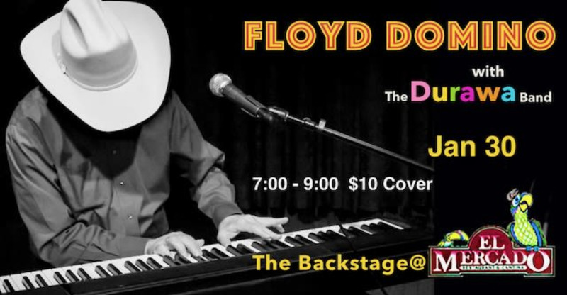 The Incredible FLOYD DOMINO headlines The Backstage with Durawa