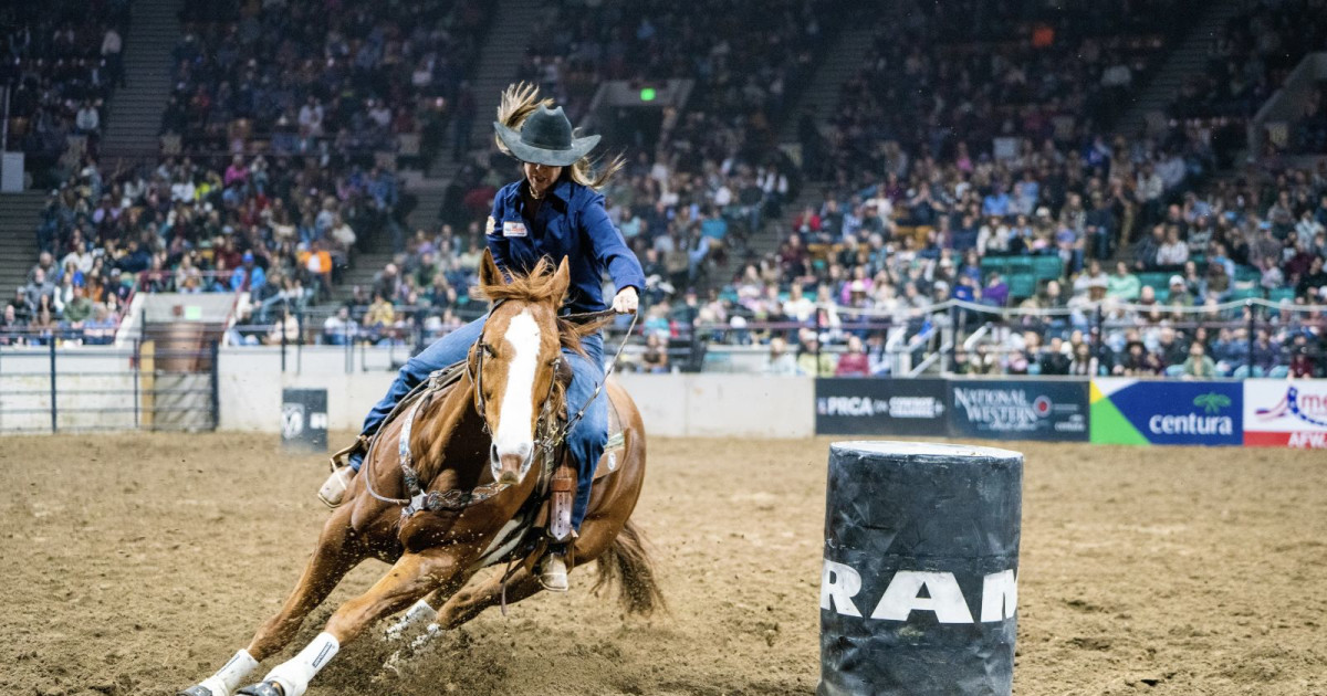 Pro Rodeo Semi-Finals 1 in Denver at National Western Stock Show
