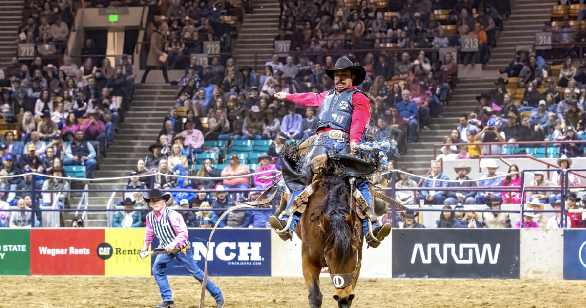 Pro Rodeo Semi-Finals 3 in Denver at National Western Stock Show