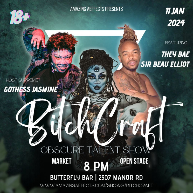 BITCHCRAFT in Austin at Butterfly Bar