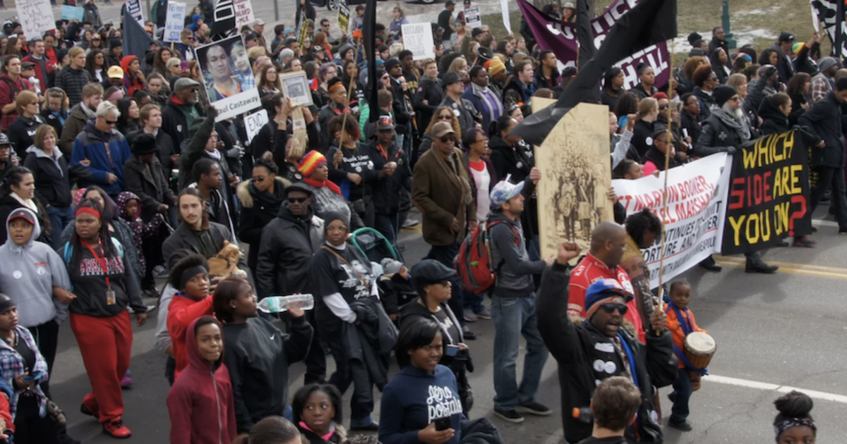 Martin Luther King Marade (March and Parade) in Denver at City