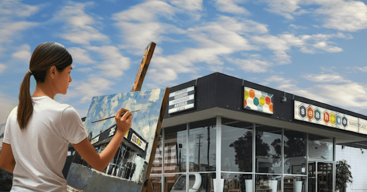 Plein Air Paint Out with Artist Alliance at Sea Hive in Oceanside
