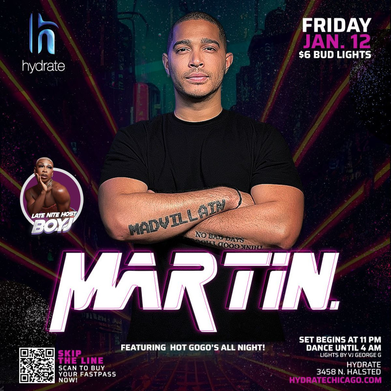 Now That's What I Call Fridays ft. Martin in Chicago at Hydrate