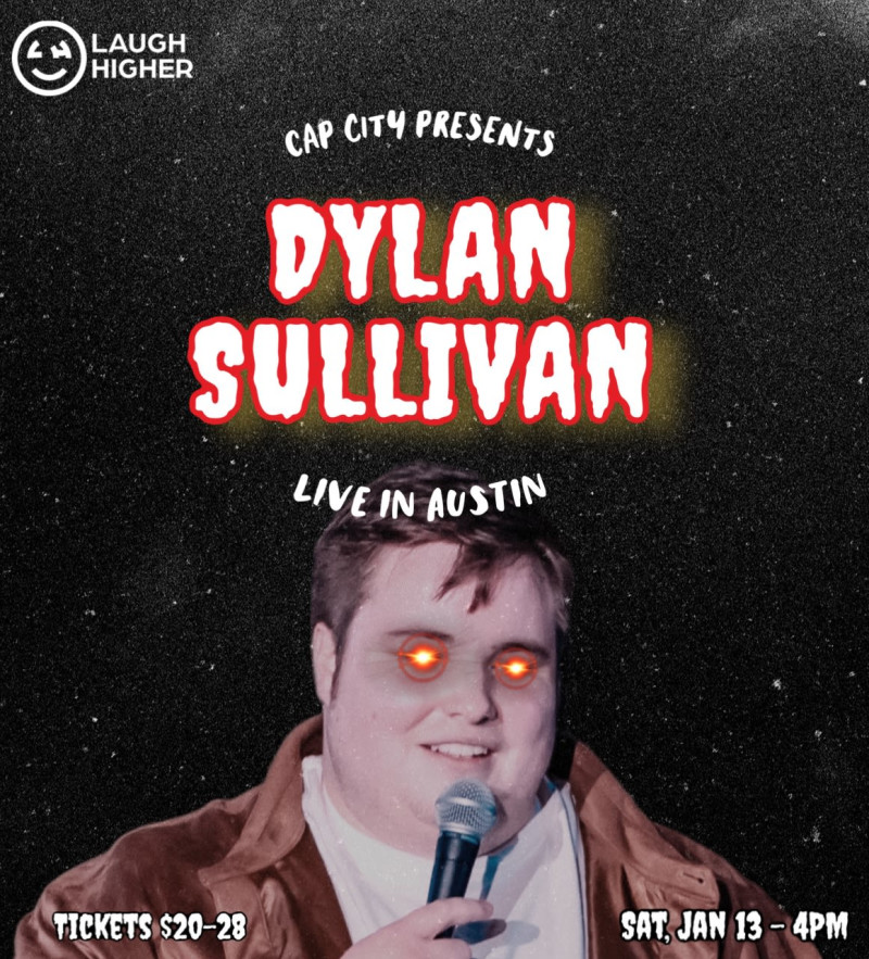 Cap City Presents: Dylan Sullivan in Austin at Cap City Comedy
