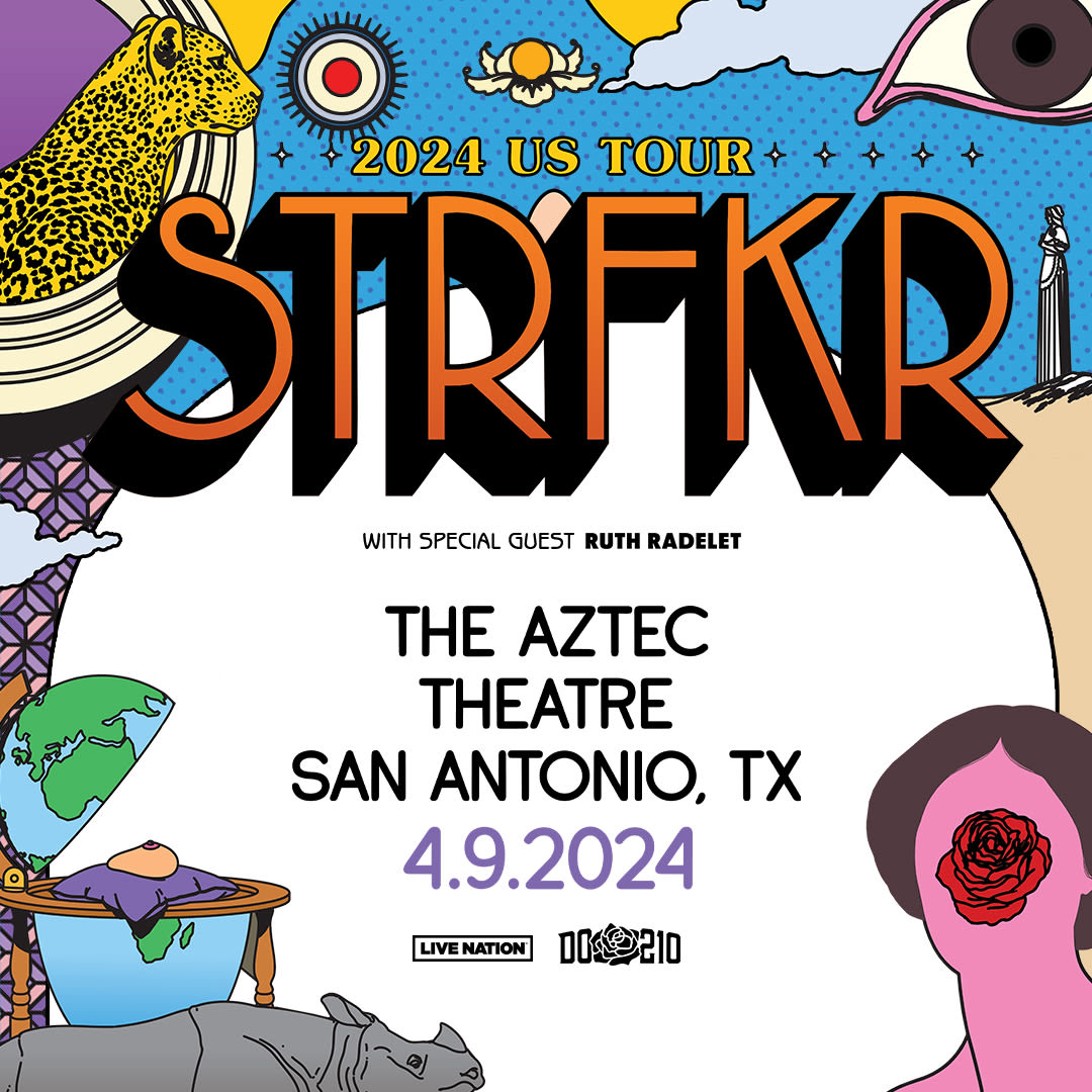 STRFKR in San Antonio at Aztec Theatre